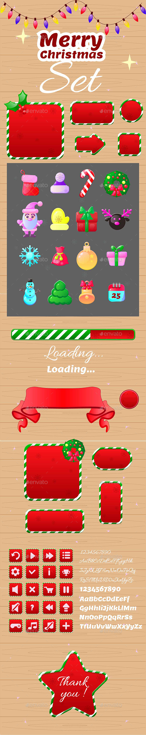 Christmas Game Pack, Game Assets | GraphicRiver