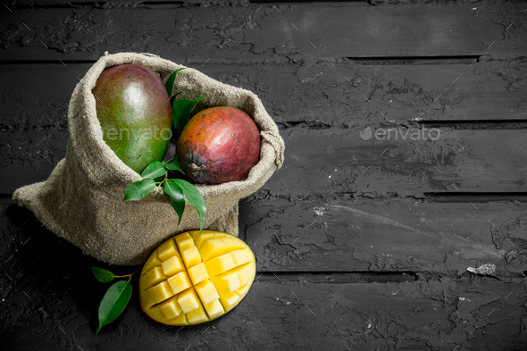 Ripe mango in the sack. Stock Photo by Artem_ka2 | PhotoDune