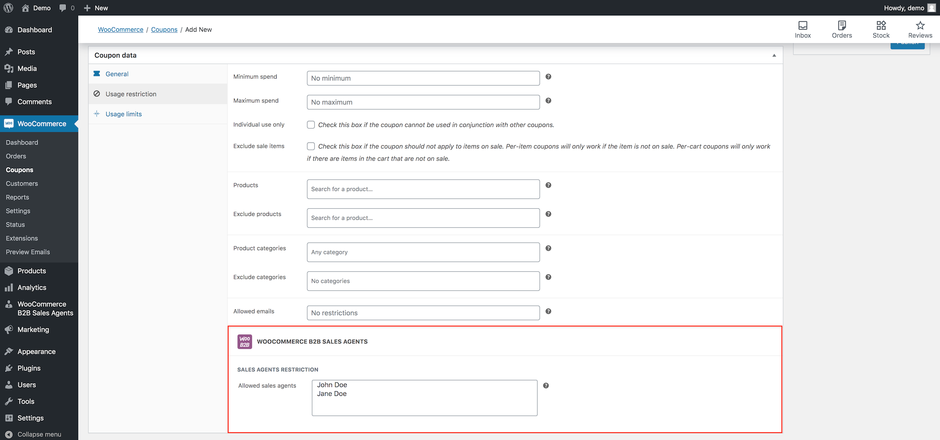 WooCommerce B2B Sales Agents by code4lifeitalia | CodeCanyon