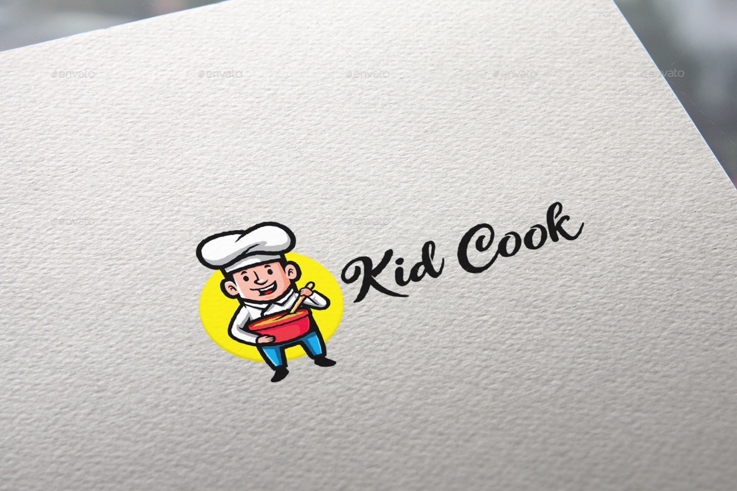 Cartoon Kid Cook Character Mascot Logo, Logo Templates | GraphicRiver