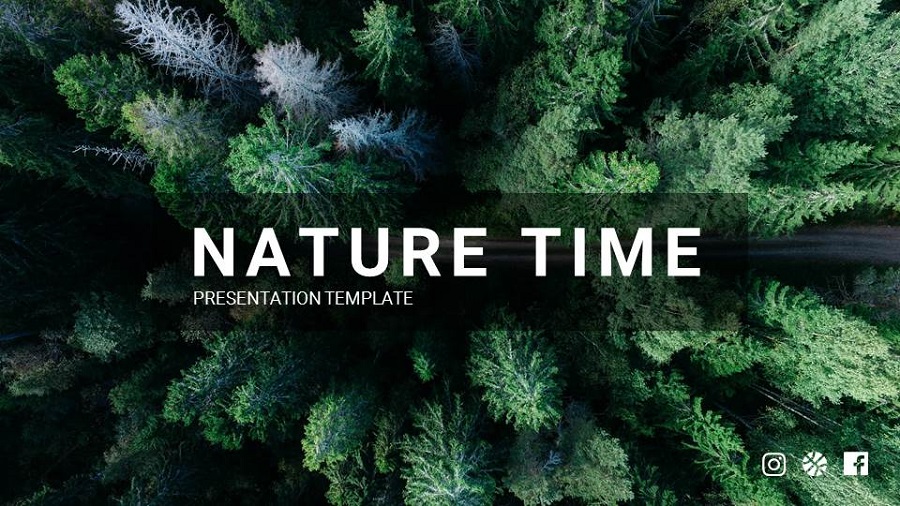 Nature Time - Nature Powerpoint Template, Presentation Templates ...