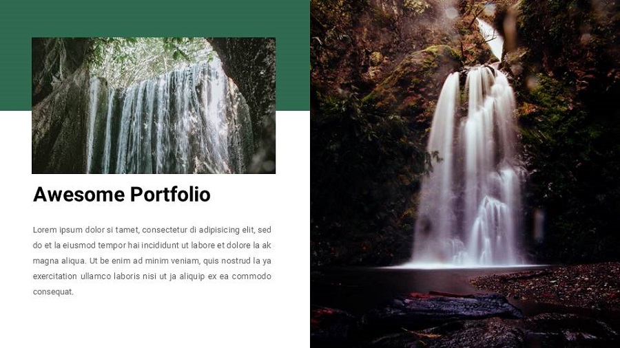 Nature Time - Nature Google Slides Template, Presentation Templates