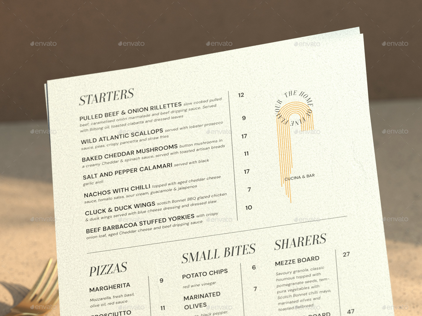 Menu, Print Templates | GraphicRiver