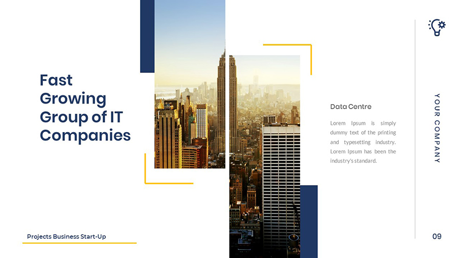 Project - Business Start-Up Keynote Template, Presentation Templates