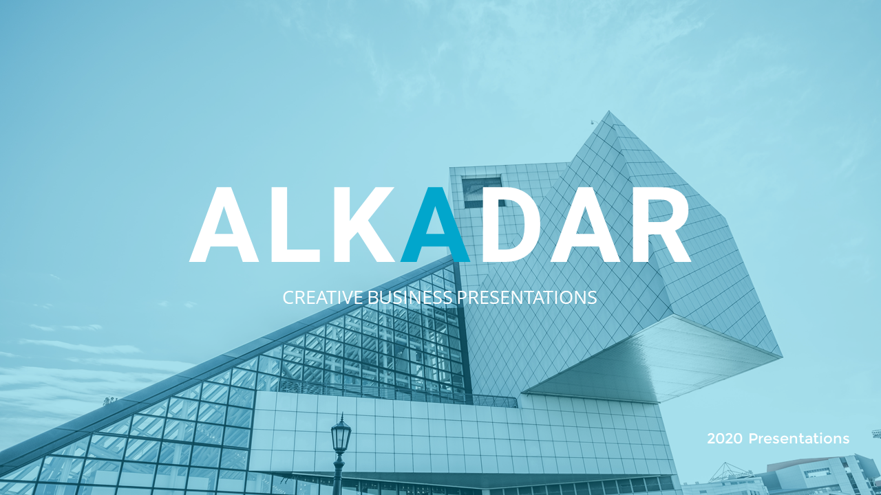 Alkadar - Creative Business PowerPoint Template, Presentation Templates