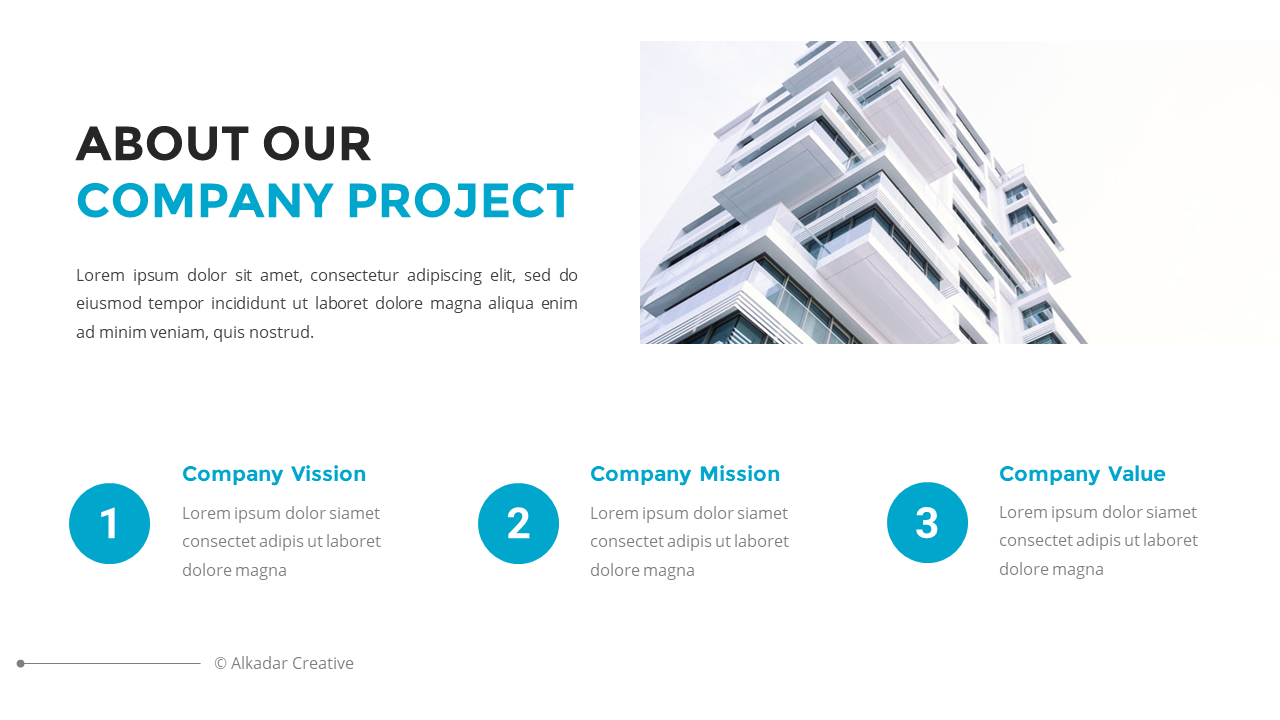 Alkadar - Creative Business PowerPoint Template, Presentation Templates