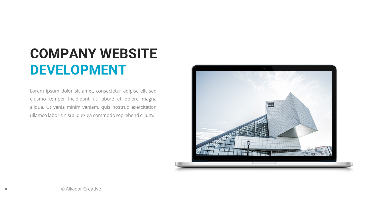 Alkadar - Creative Business Google Slide Template, Presentation Templates