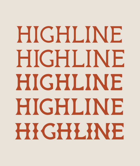 HIGHLINE Typeface, Fonts | GraphicRiver