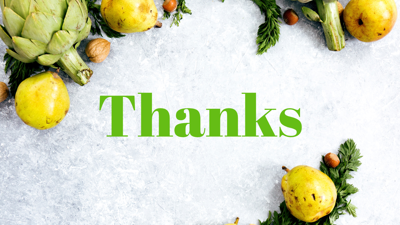 Fruity - Organic Food, Fruit & Vegetable PowerPoint Presentation ...