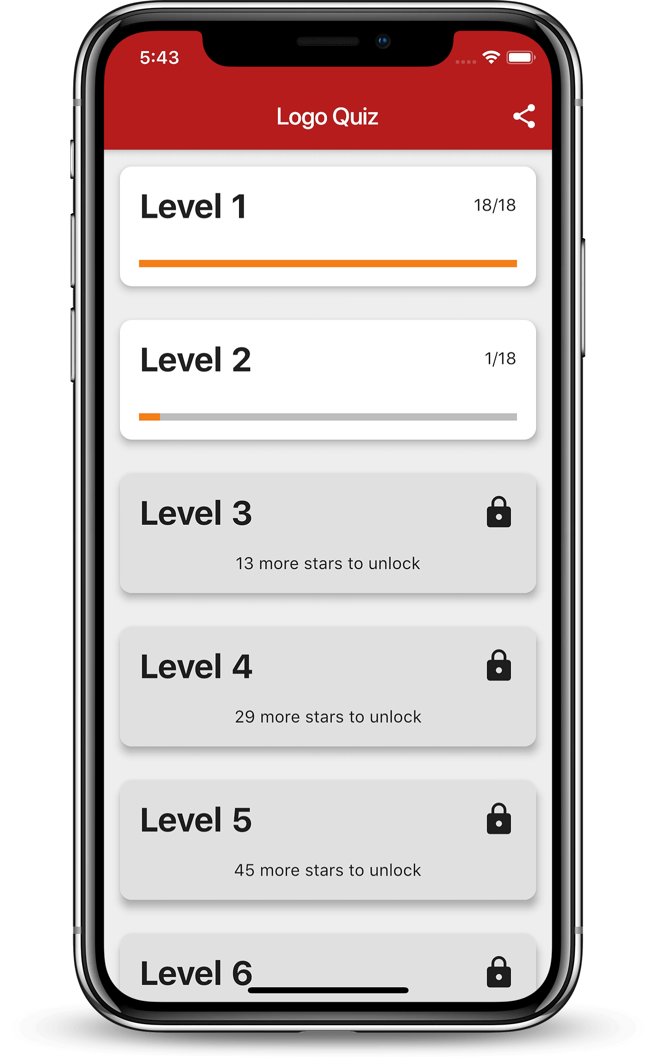 Flutter Logo Quiz App. by ouajibaissam | CodeCanyon