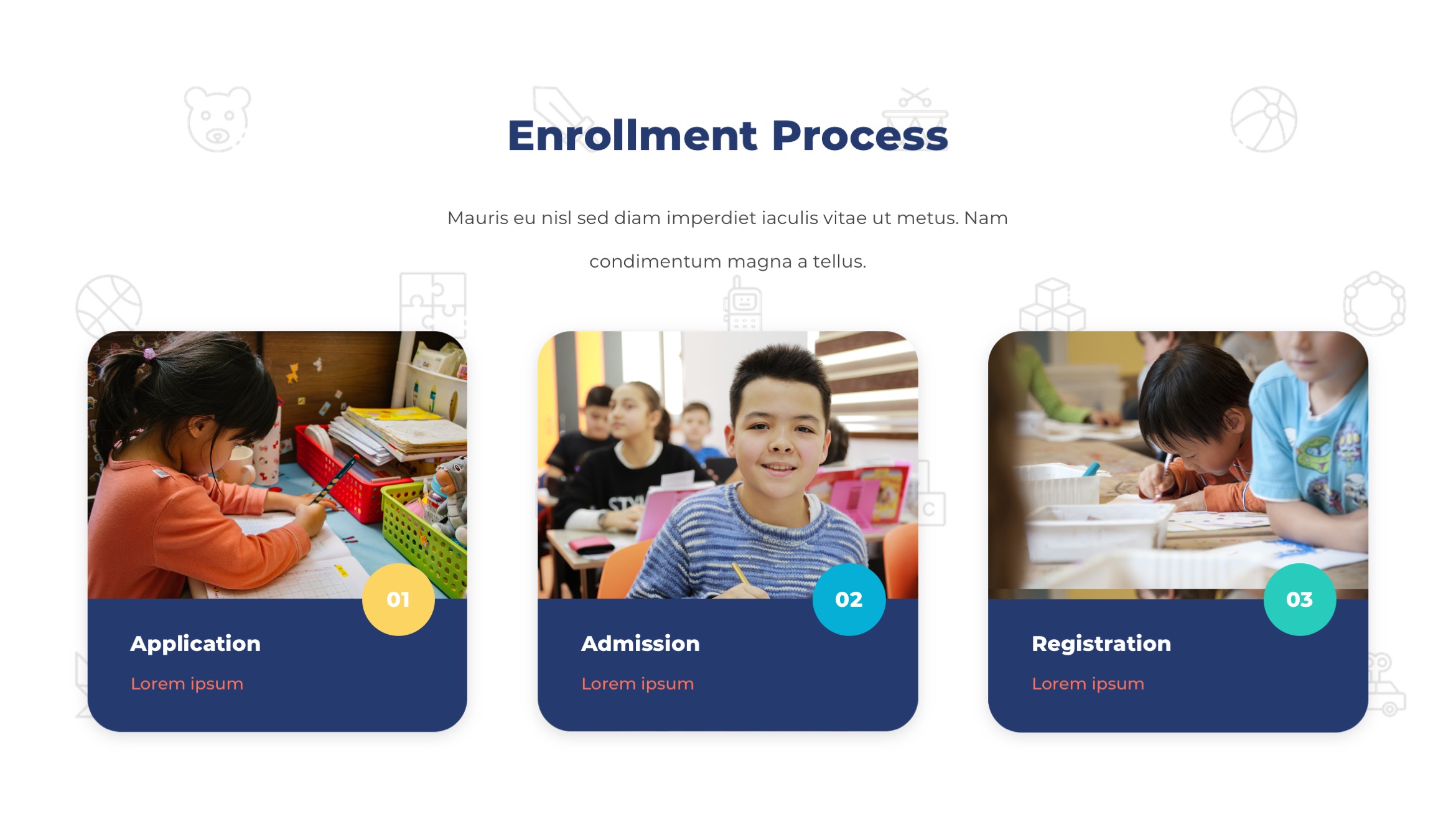 Preskool - Kindergarten Google Slides Template, Presentation Templates