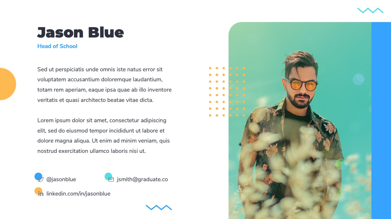 Graduate - Education Power Point Presentation, Presentation Templates