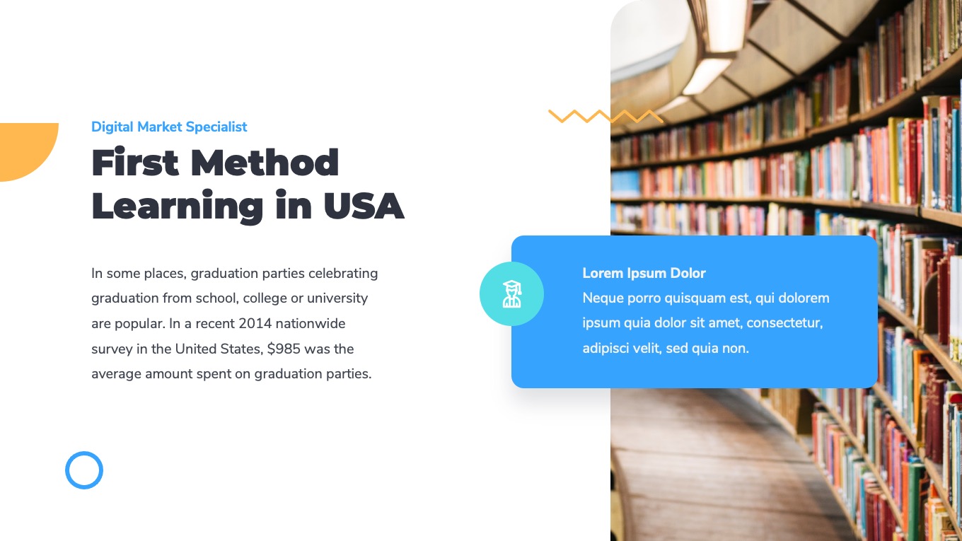 Graduate - Education Power Point Presentation, Presentation Templates