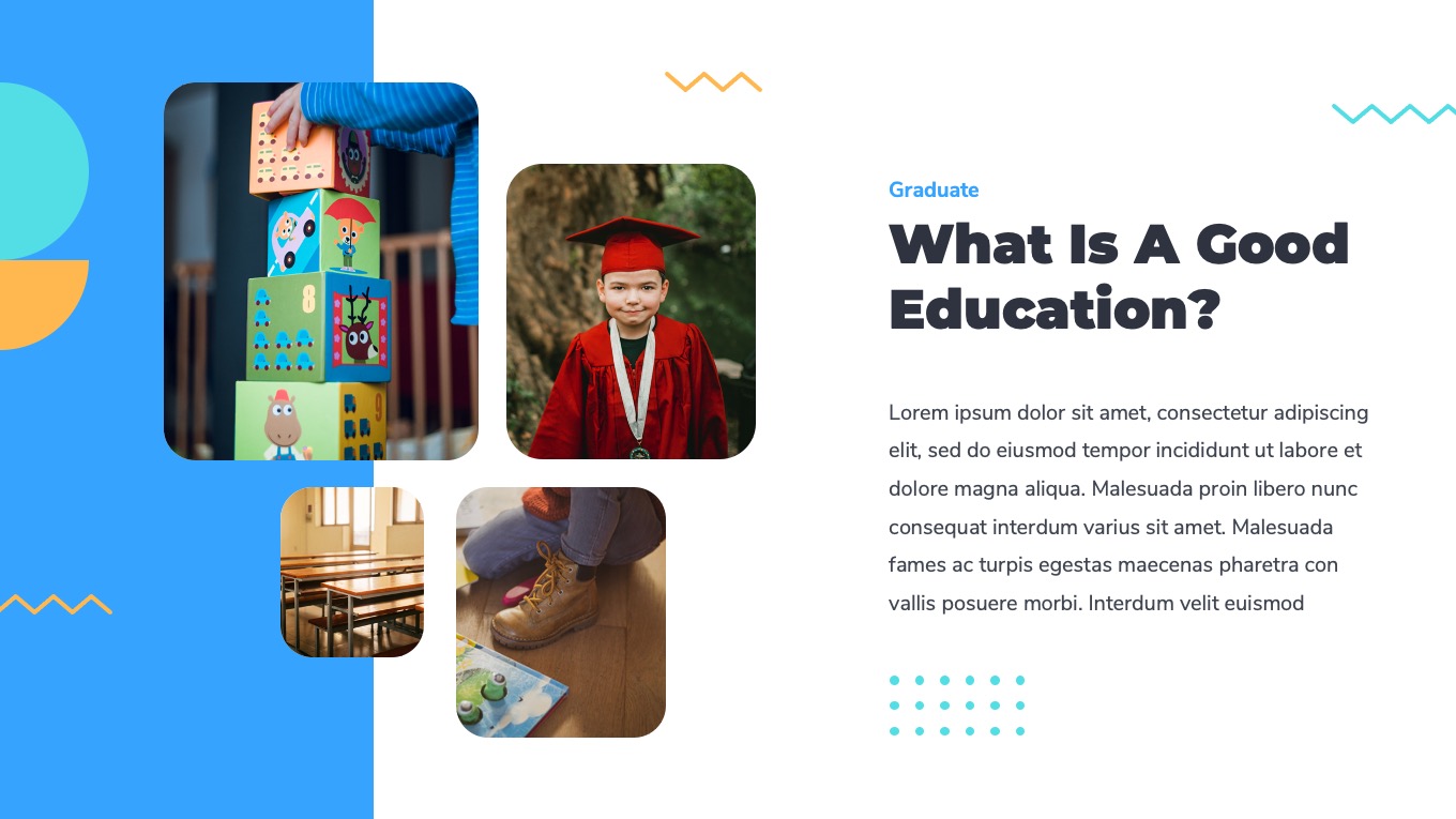 Graduate - Education Power Point Presentation, Presentation Templates