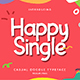Happy Single Font, Fonts | GraphicRiver