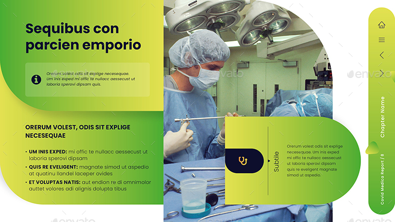 Interactive PDF Medical Report, ePublishing | GraphicRiver