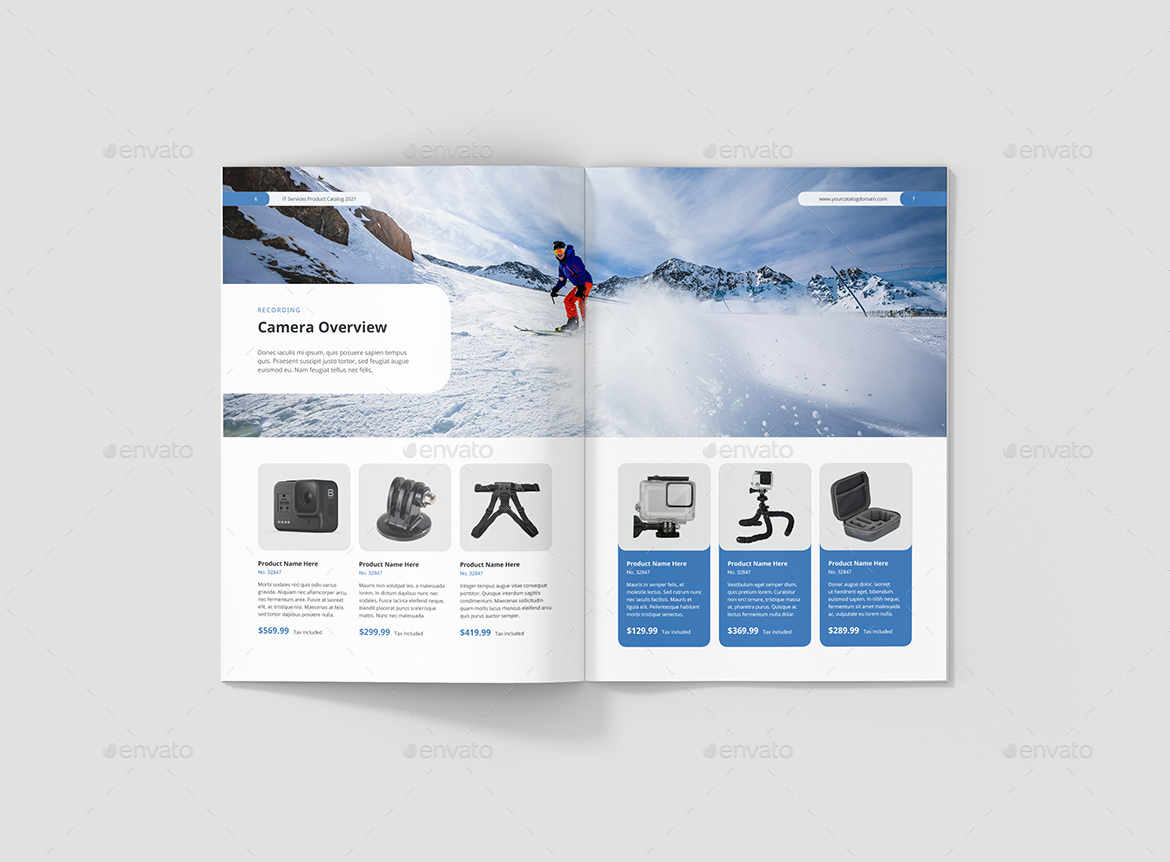 IT Services – Product Catalog, Print Templates | GraphicRiver