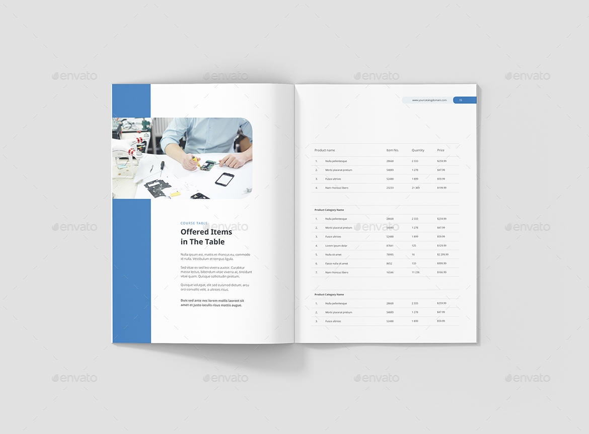 IT Services – Product Catalog, Print Templates | GraphicRiver