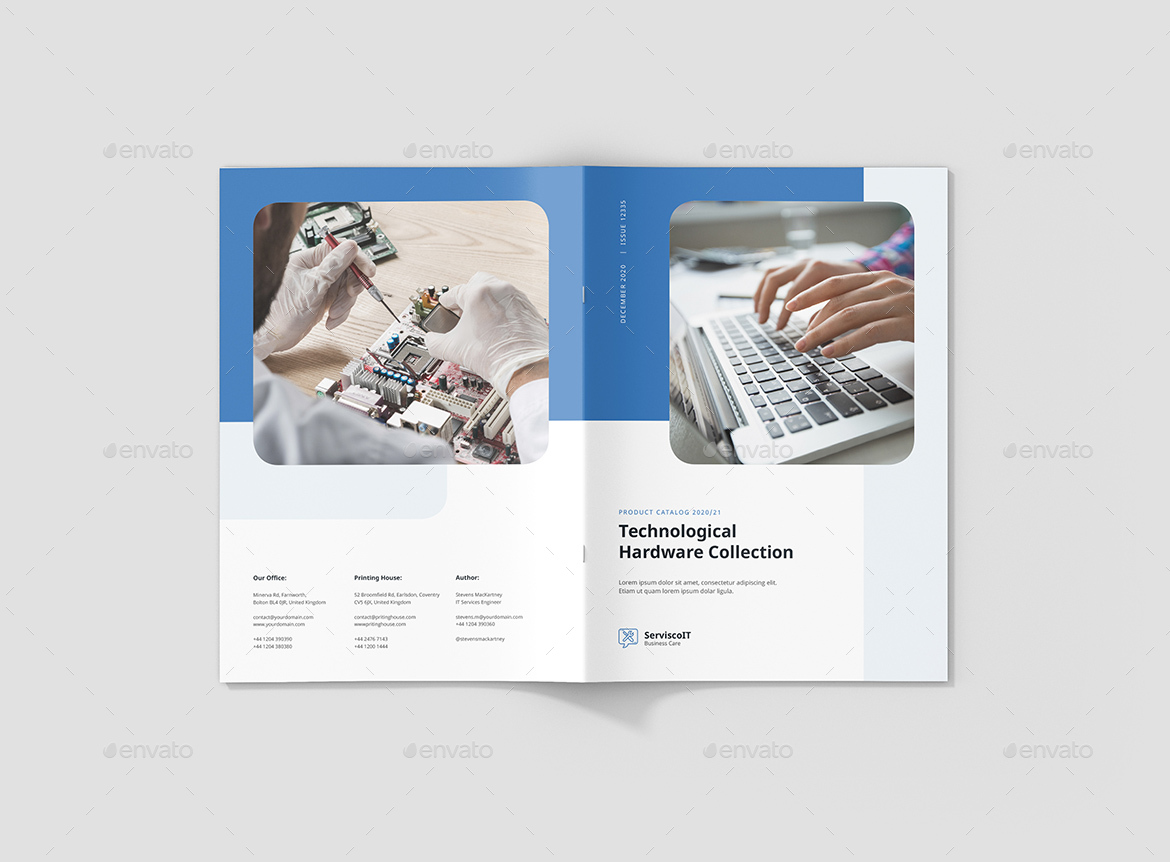 IT Services – Product Catalog, Print Templates | GraphicRiver