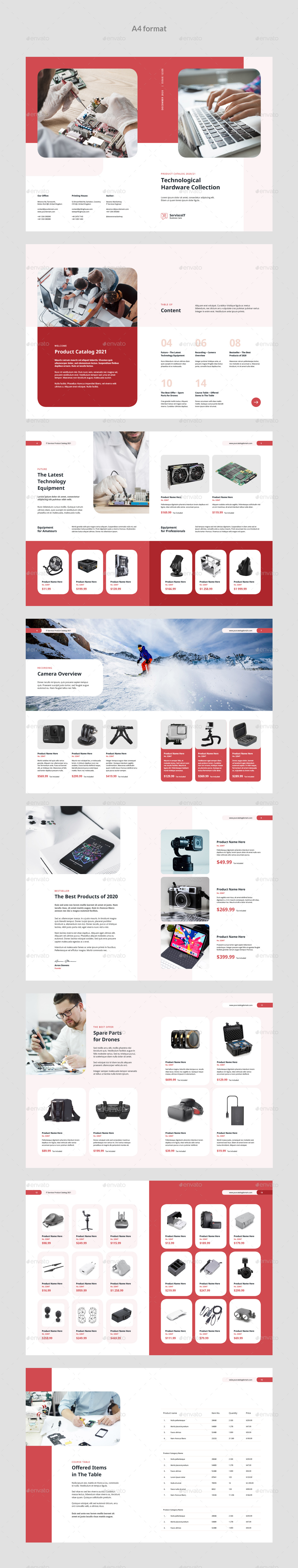 IT Services – Product Catalog, Print Templates | GraphicRiver