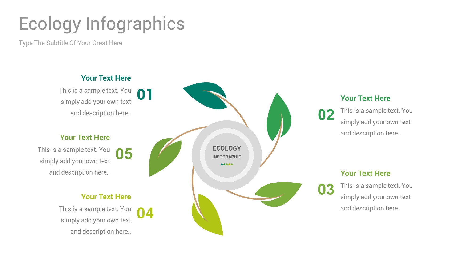 Ecology Infographics PowerPoint Template, Presentation Templates ...