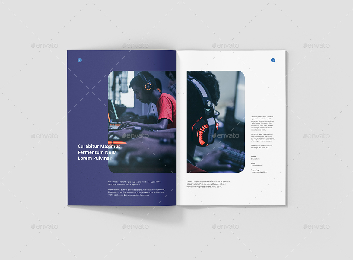 IT Services – Personal Portfolio, Print Templates | GraphicRiver