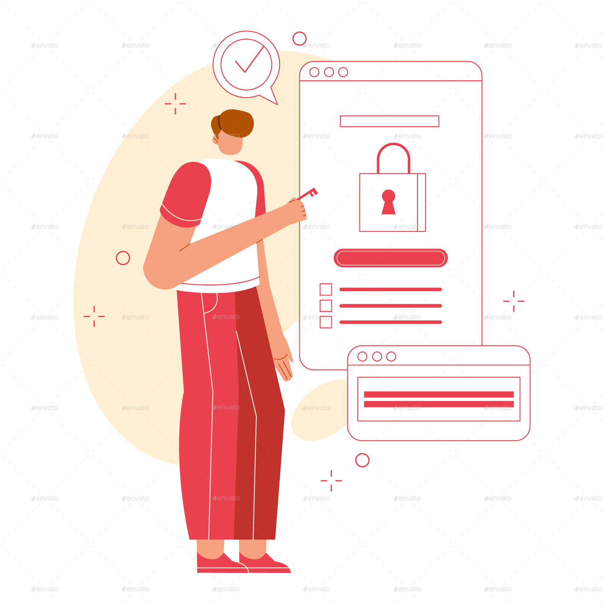 E-Commerce Illustration Pack, Vectors | GraphicRiver