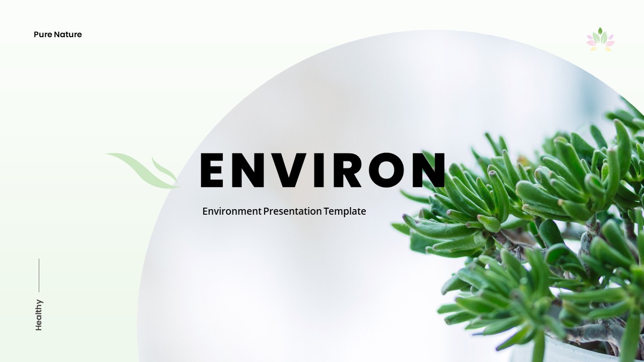 Environ - Environment Presentation Google Slides Template by ...