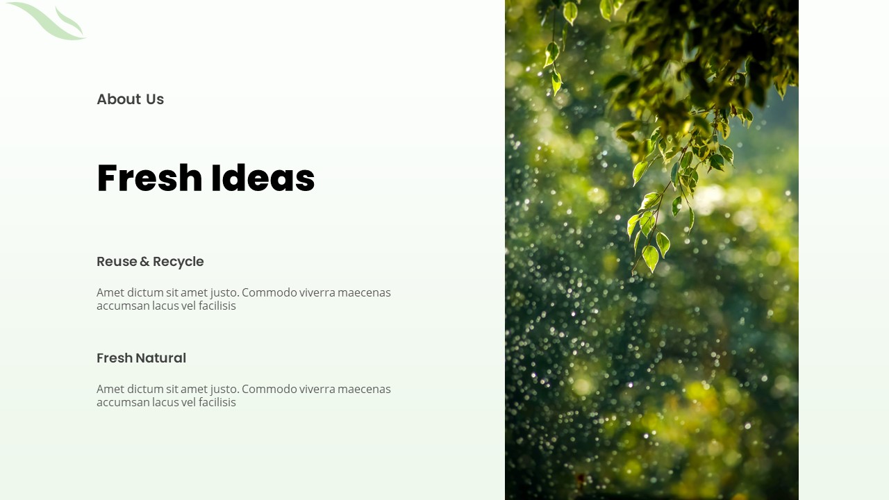 Environ - Environment Presentation Google Slides Template by ...