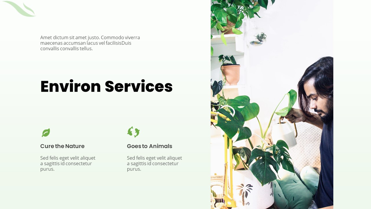 Environ - Environment Presentation Google Slides Template, Presentation ...