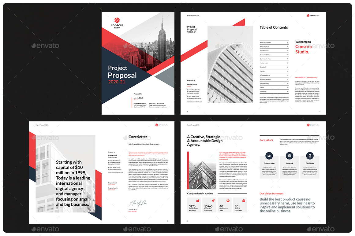 Project Proposal, Print Templates | GraphicRiver