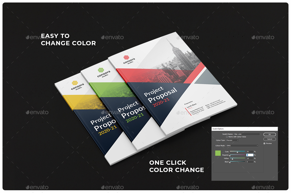 Project Proposal, Print Templates | GraphicRiver