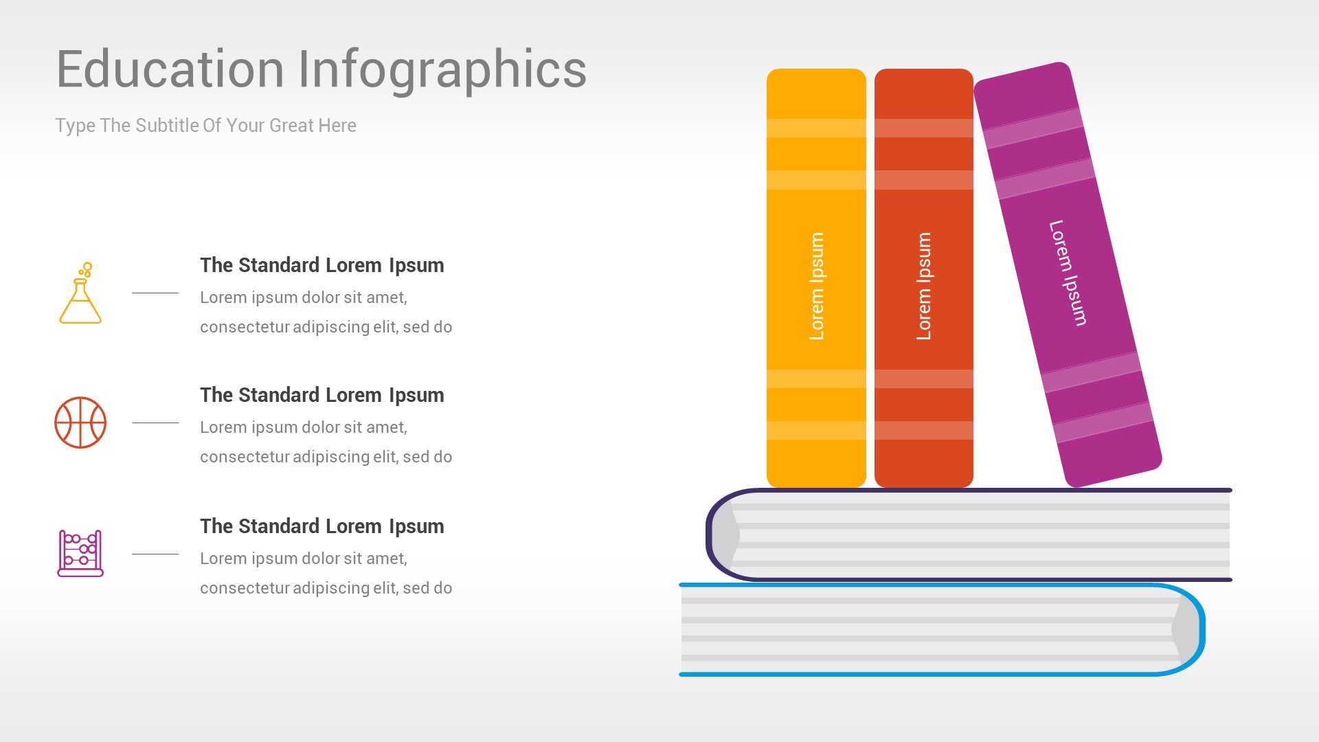 Education Infographics PowerPoint Template Diagrams by Neroox ...