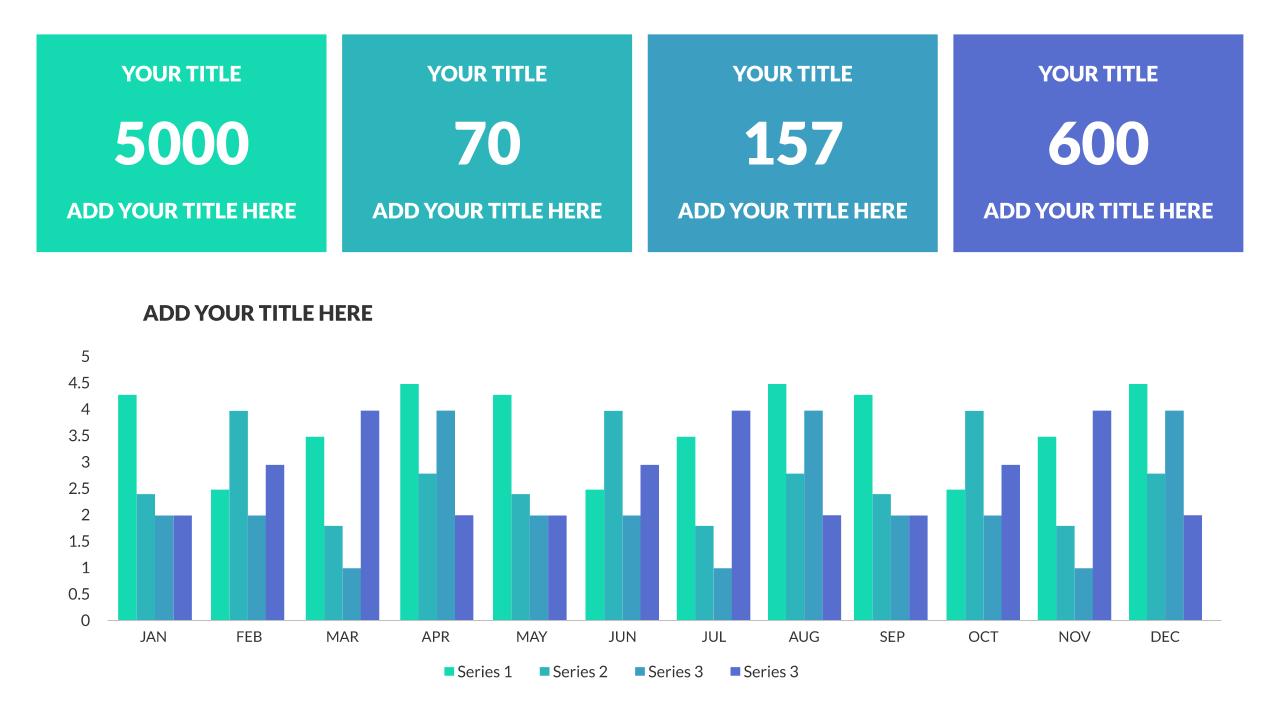 Charts and Data Driven Google Slides Presentation Template by Spriteit