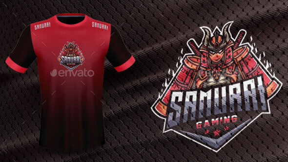Samurai Esport Logo, Logo Templates | GraphicRiver