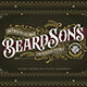Beardsons - Layered Font, Fonts | GraphicRiver