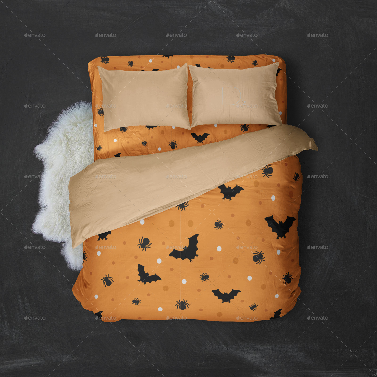 Seamless Halloween Bat and Spider Pattern, Vectors | GraphicRiver