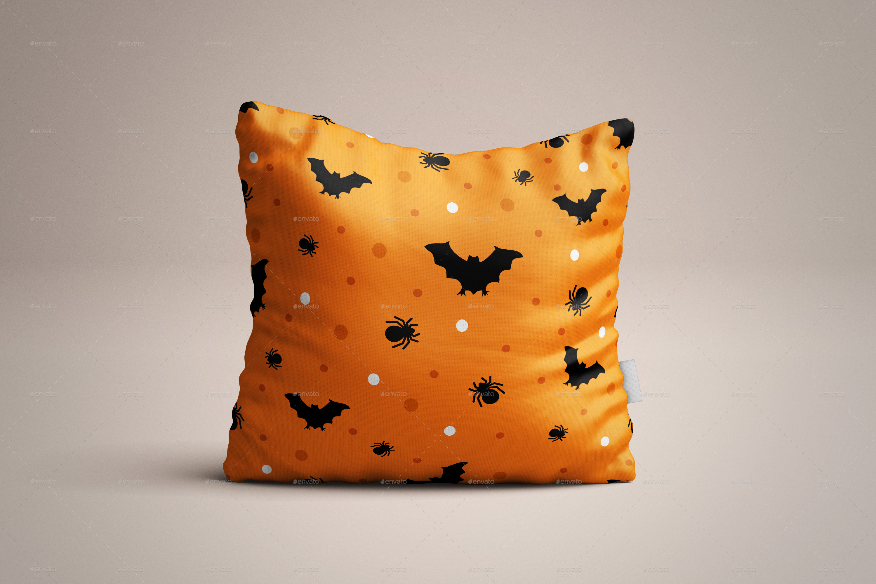 Seamless Halloween Bat and Spider Pattern, Vectors | GraphicRiver