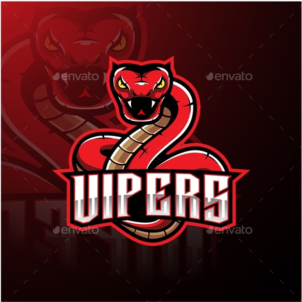 Red Viper Snake, Vectors | GraphicRiver