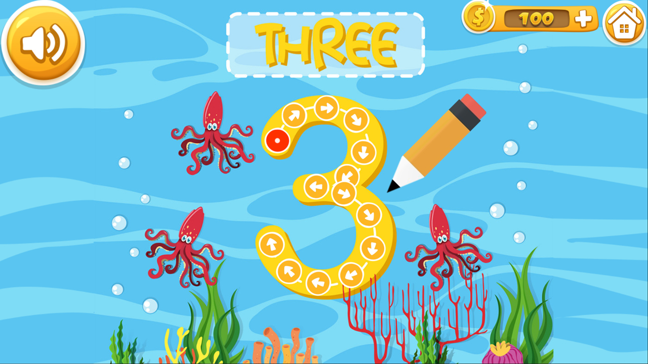 Number Writing (CAPX | HTML5 | Cordova) Kids Game by Pro_Gaming ...