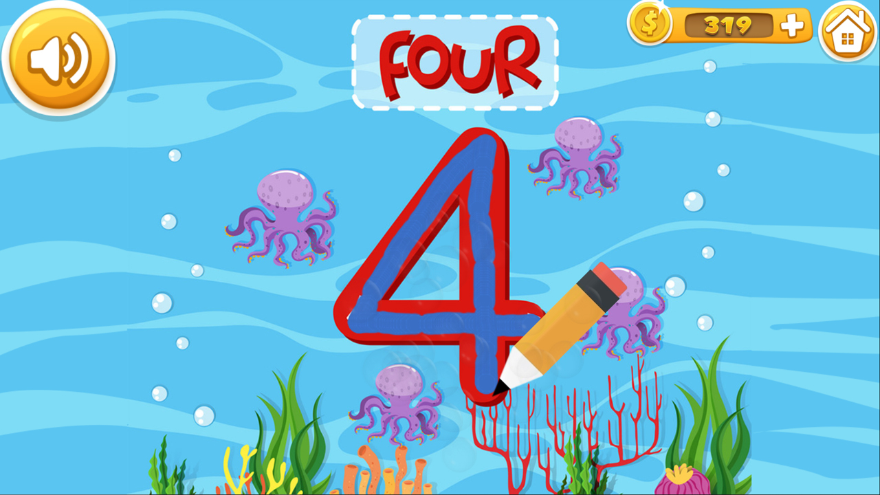 Number Writing (CAPX | HTML5 | Cordova) Kids Game by Pro_Gaming ...