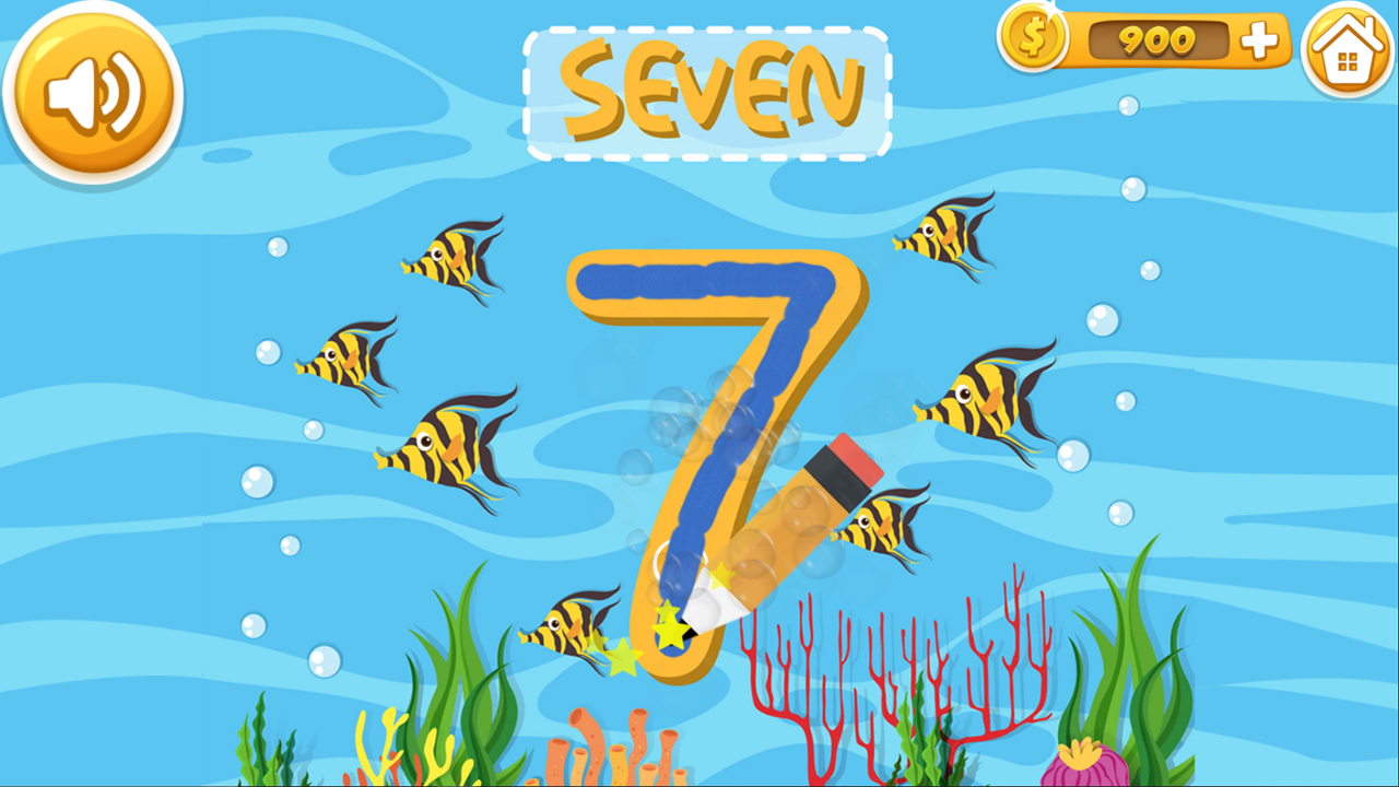 Number Writing (CAPX | HTML5 | Cordova) Kids Game by Pro_Gaming ...