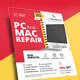 Repair Service Flyer, Print Templates | GraphicRiver