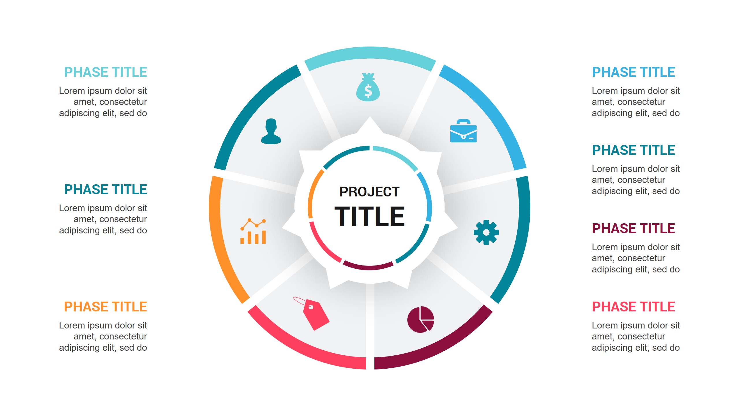 Cycle Infographics PowerPoint Template diagrams, Presentation Templates