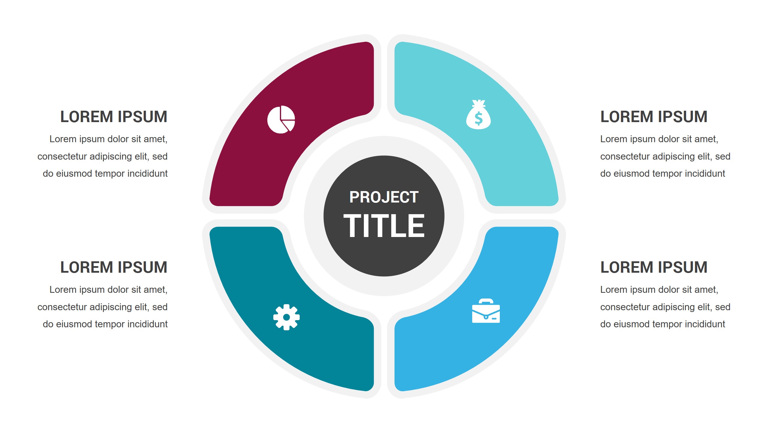 Cycle Infographics PowerPoint Template diagrams, Presentation Templates