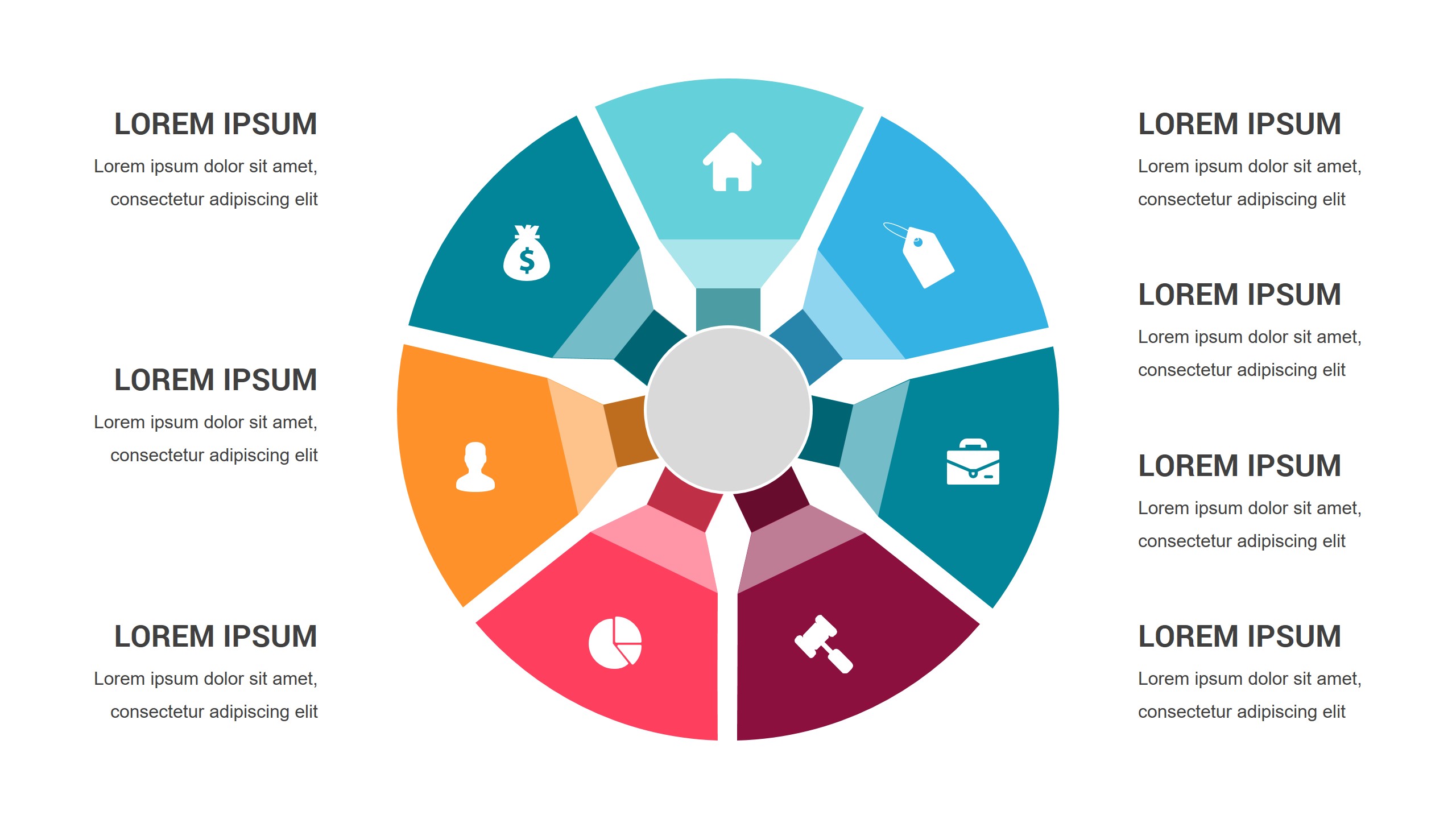 Cycle Infographics PowerPoint Template diagrams by CiloArt | GraphicRiver