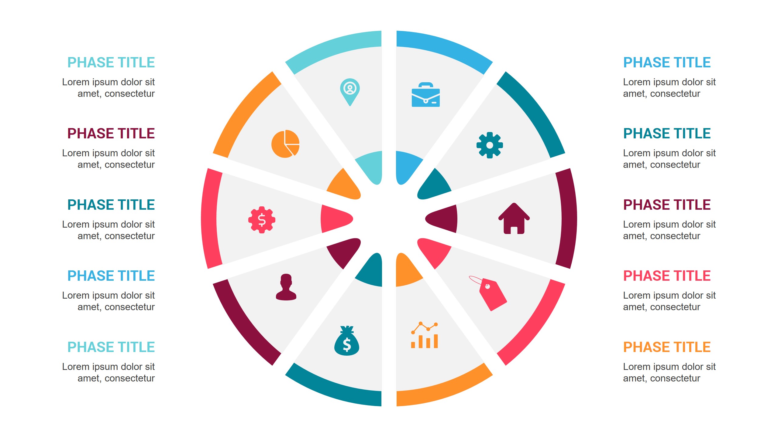 Cycle Infographics PowerPoint Template diagrams by CiloArt | GraphicRiver