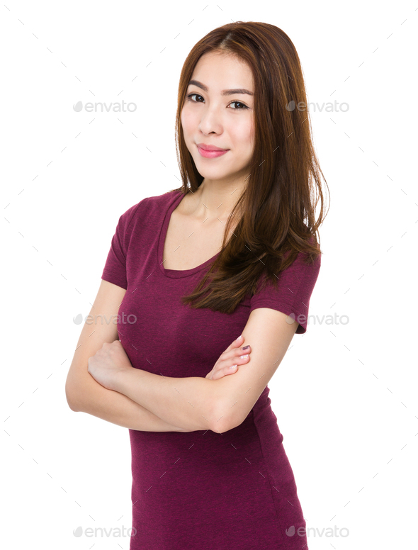 Woman arm crossed Stock Photo by leungchopan | PhotoDune