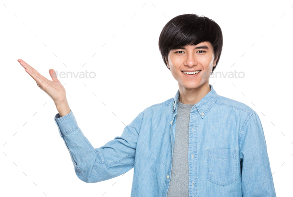 Man hand show sign Stock Photo by leungchopan | PhotoDune