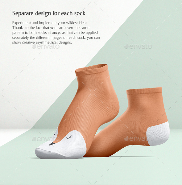 Socks Animated Mockups, Graphics | GraphicRiver